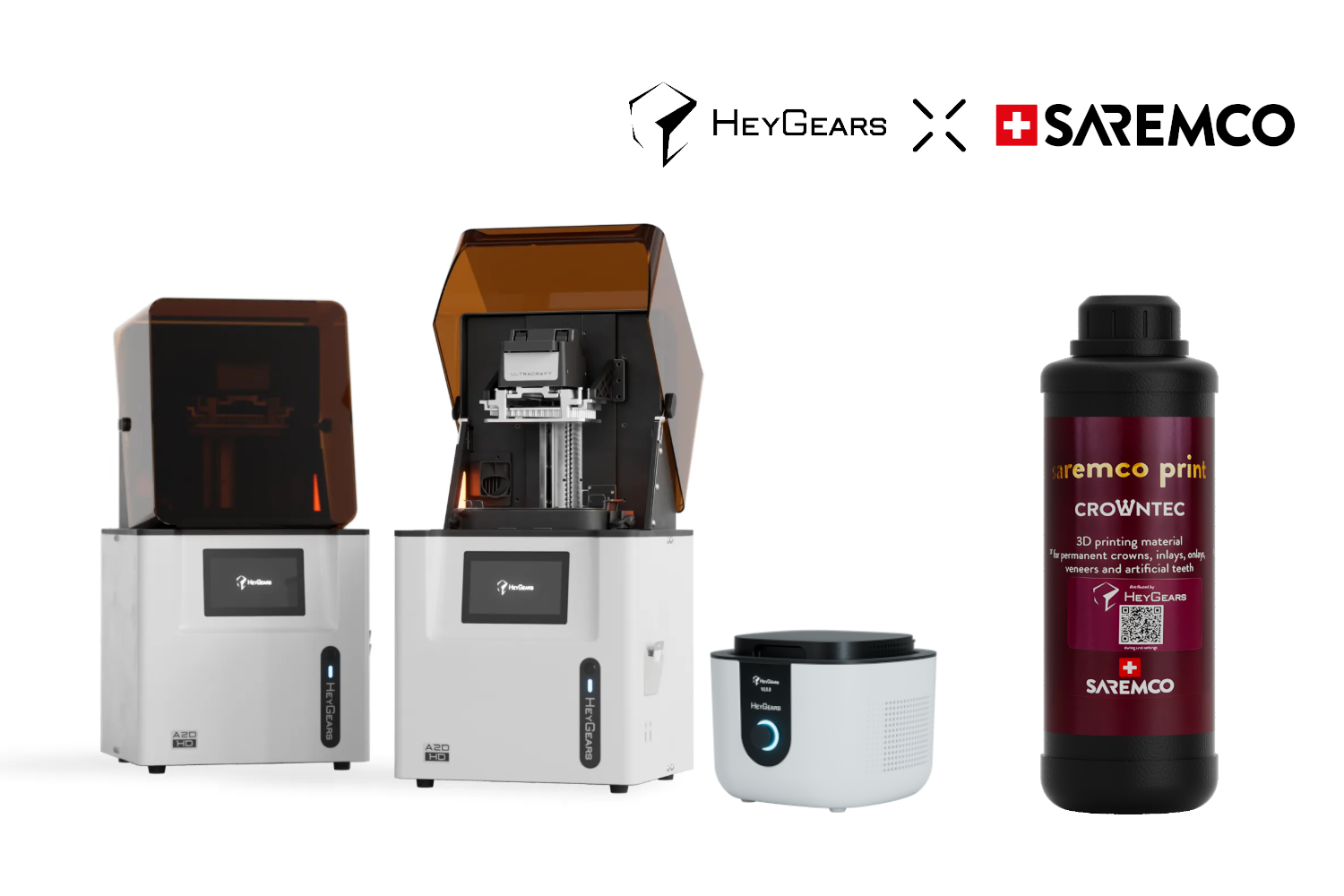 saremco print CROWNTEC Resin for HeyGears Validated for Use with ...